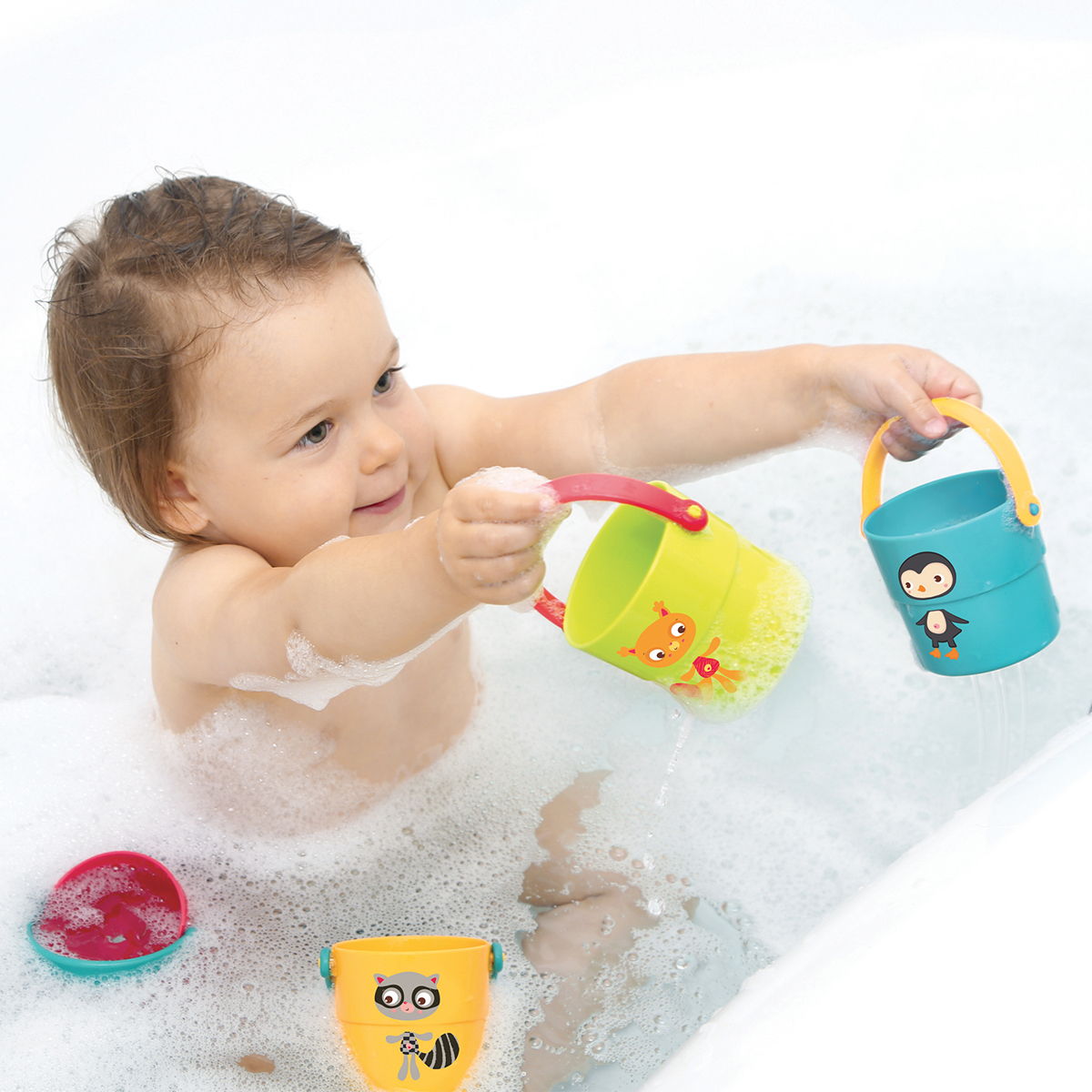 Water Buckets - Bath toys - Child over 10 months - LUDI